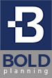 Bold Planning Logo idea 3 vertical | BOLDplanning Inc.