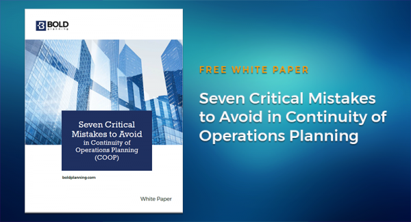 White Paper: Seven Critical Mistakes to Avoid in Continuity of ...