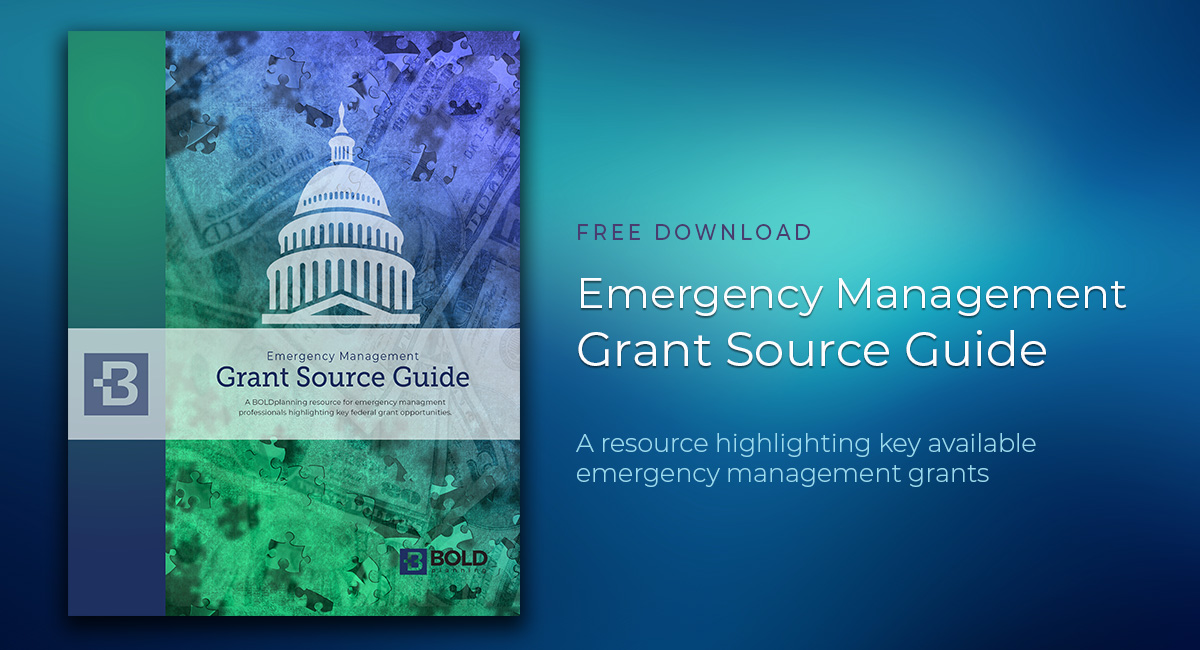 Resource: Emergency Management Grant Source Guide | BOLDplanning Inc.