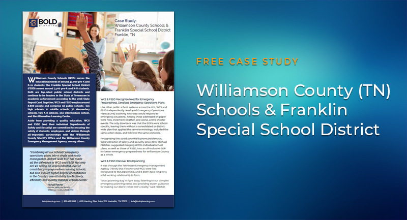 Case Study: Williamson County Schools and Franklin Special School ...