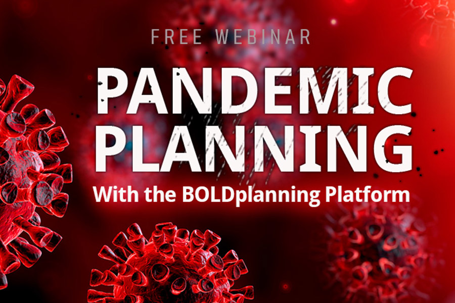 Pandemic Planning | BOLDplanning Inc.
